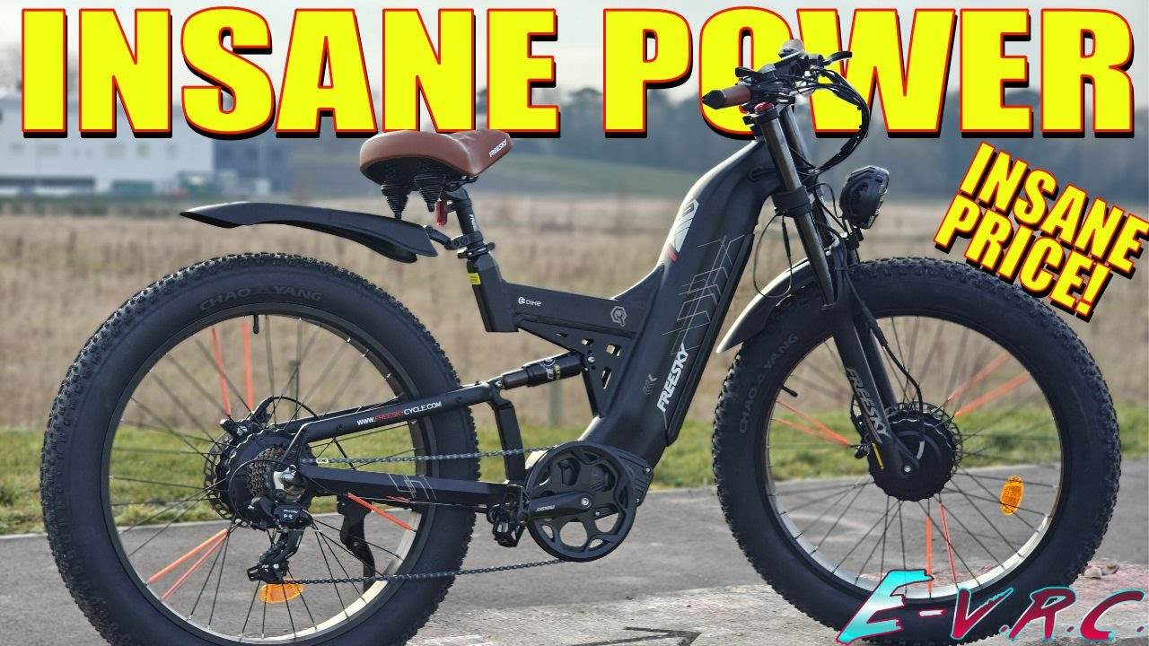 FREESKY eBike UK | Dual Motor, Peak Power 4OOOW Off Road Electric Bike Warrior Pro M-530 ...